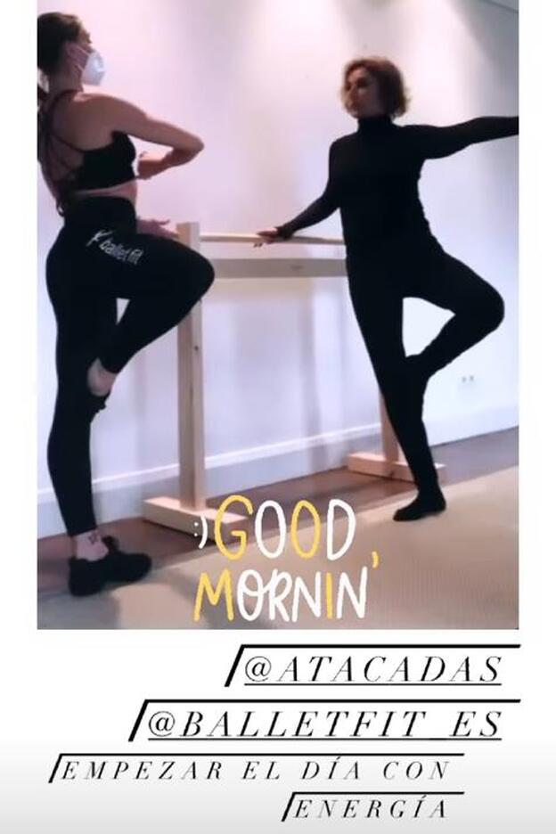 Naty Abascal moldea su cuerpo y se mantiene en forma gracias al Ballet ...