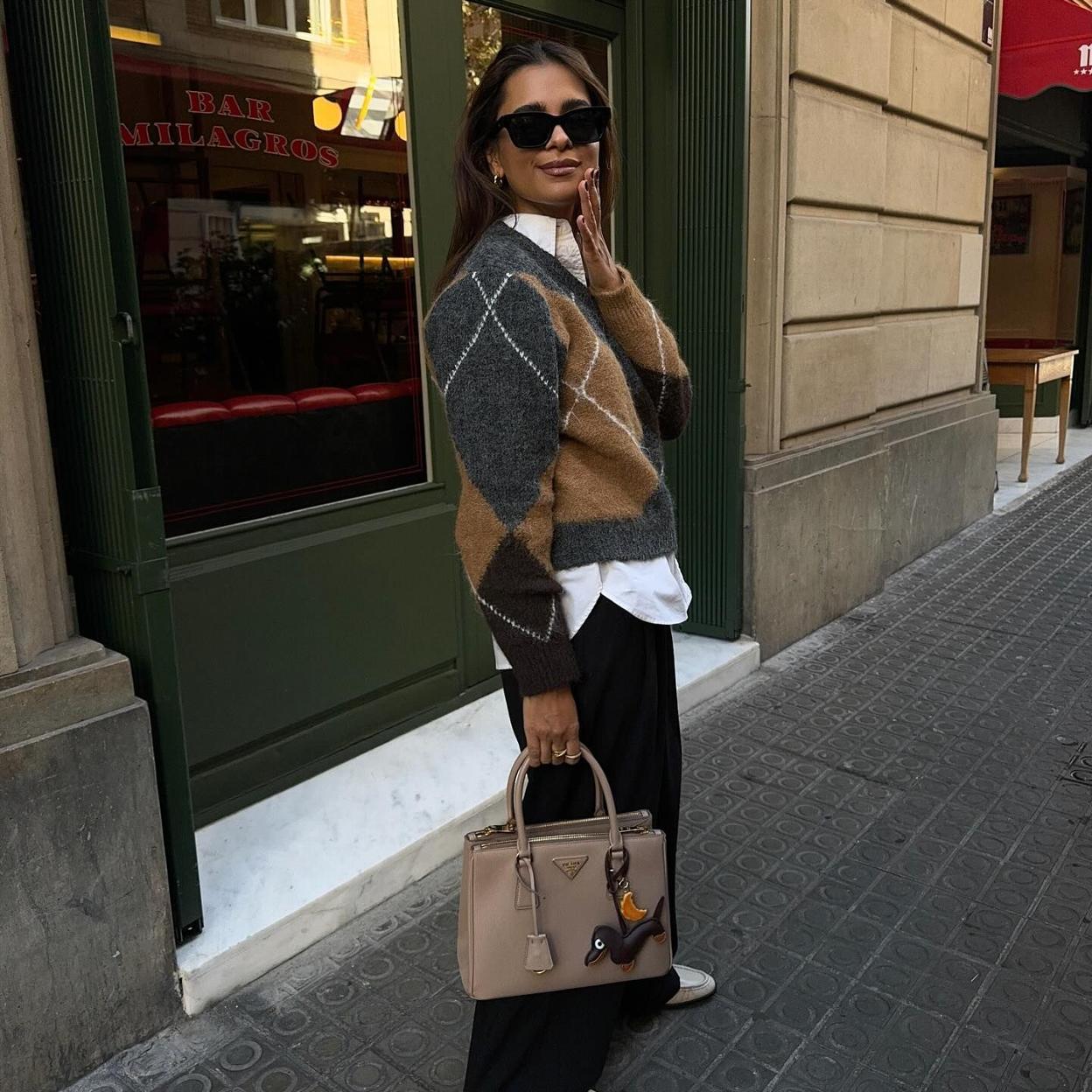 La tendencia de los jerséis de rombos que tienes que llevar este ...