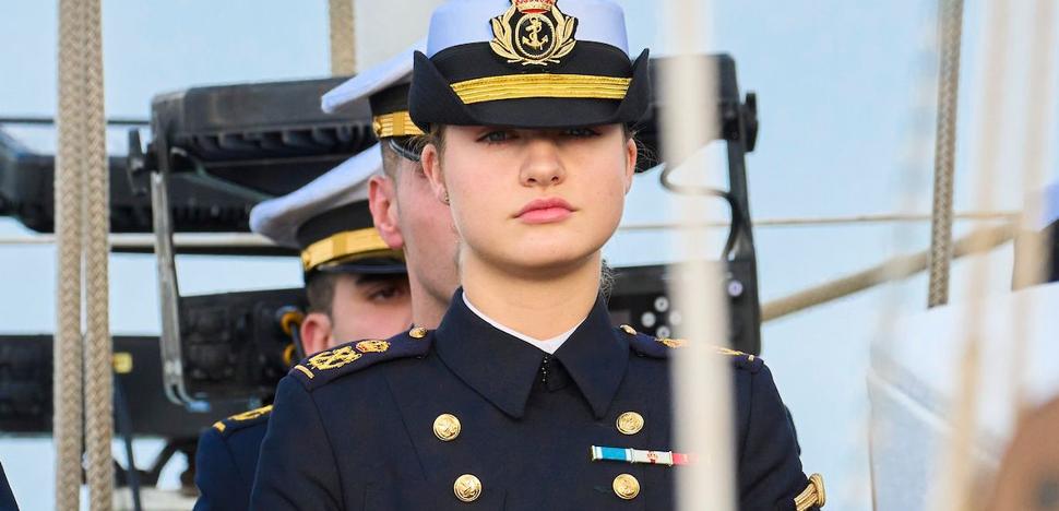 La princesa Leonor ya está en Punta Arenas: así ha sido la llegada de ...