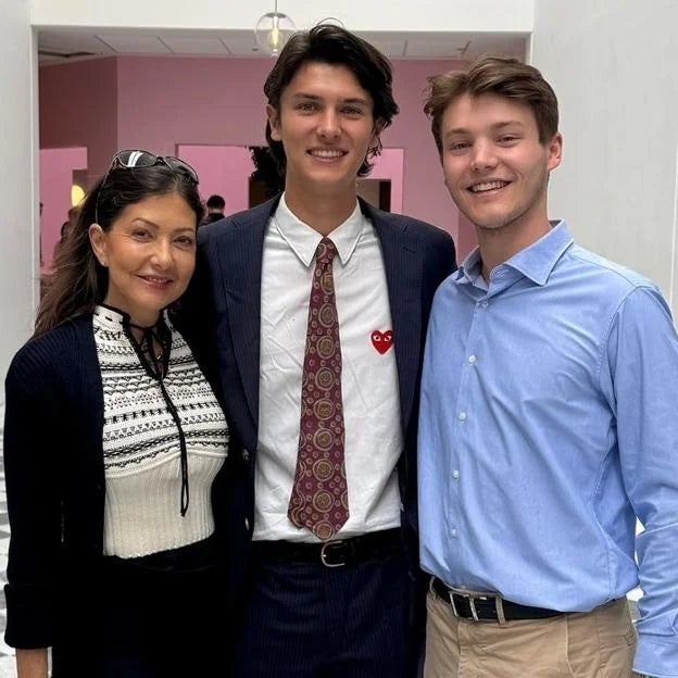 La condesa Alexandra Manley, ex mujer de Joaquín de Dinamarca ...